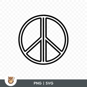 Peace Symbol SVG Bundle, Peace Symbol Clipart, 15 Peace Symbol Cut ...