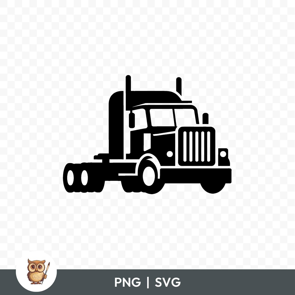 Semi Truck SVG Bundle, Semi Truck Clipart, 15 Semi Truck Cut Files for ...