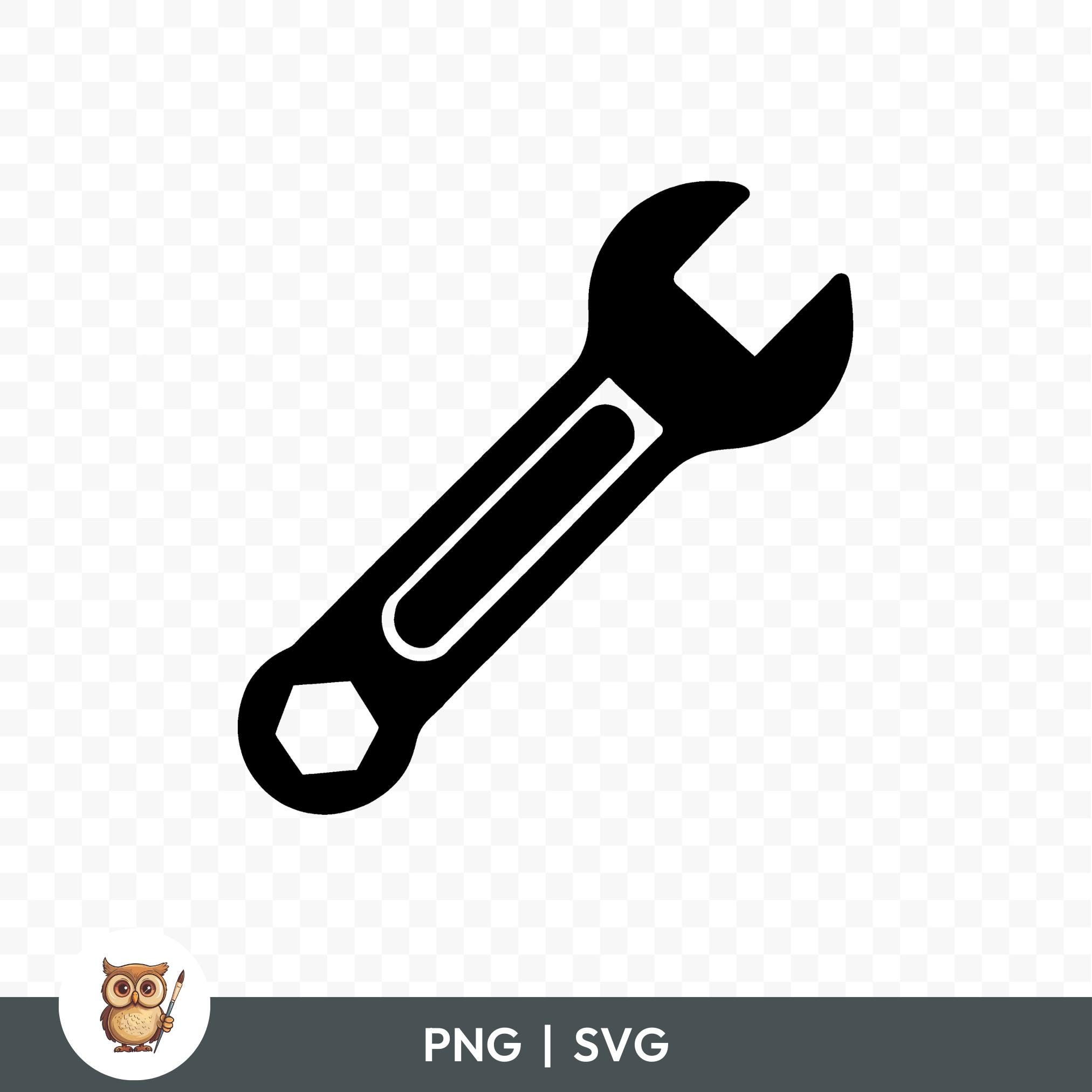 Wrench SVG Bundle, Wrench Clipart, 15 Wrench Cut Files for Cricut, PNG ...