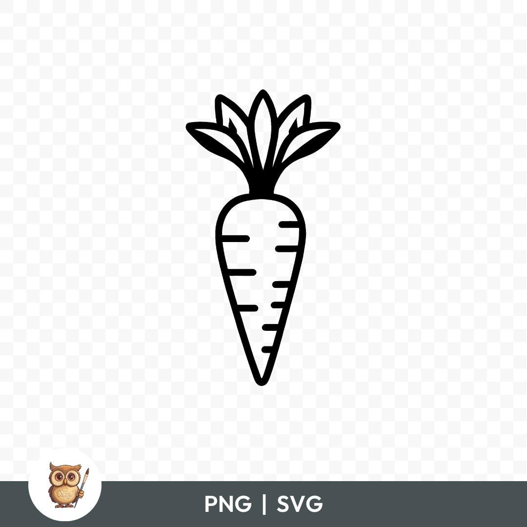 Carrot SVG Bundle, Carrot Clipart, 15 Carrot Cut Files for Cricut, PNG ...