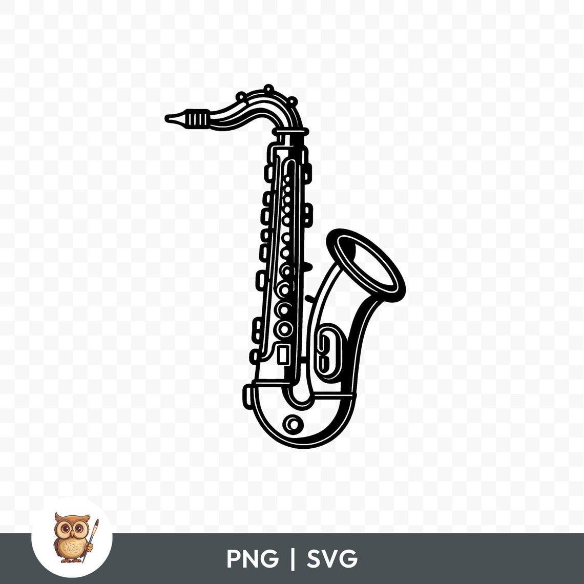 Saxophone SVG Bundle, Sax Clipart, 15 Saxophone Cut Files for Cricut ...