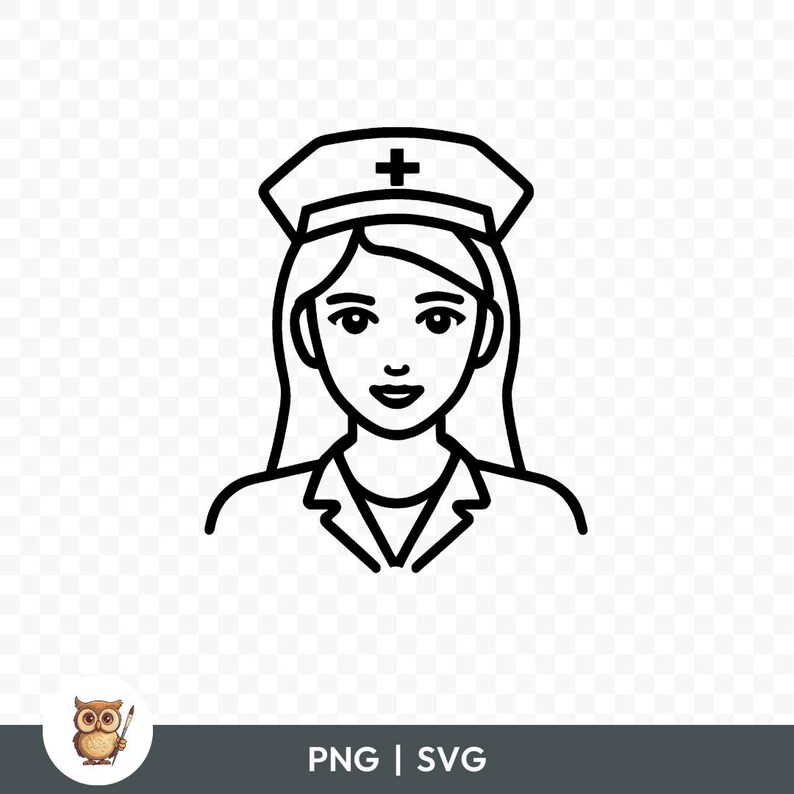 Female Nurse SVG Bundle, Nurse Clipart, 15 Nurse Cut Files for Cricut ...