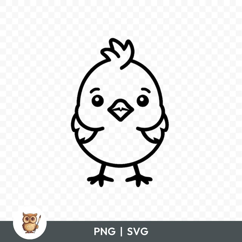 Cute Chick SVG Bundle, Baby Chick Clipart, 15 Chick Cut Files for ...