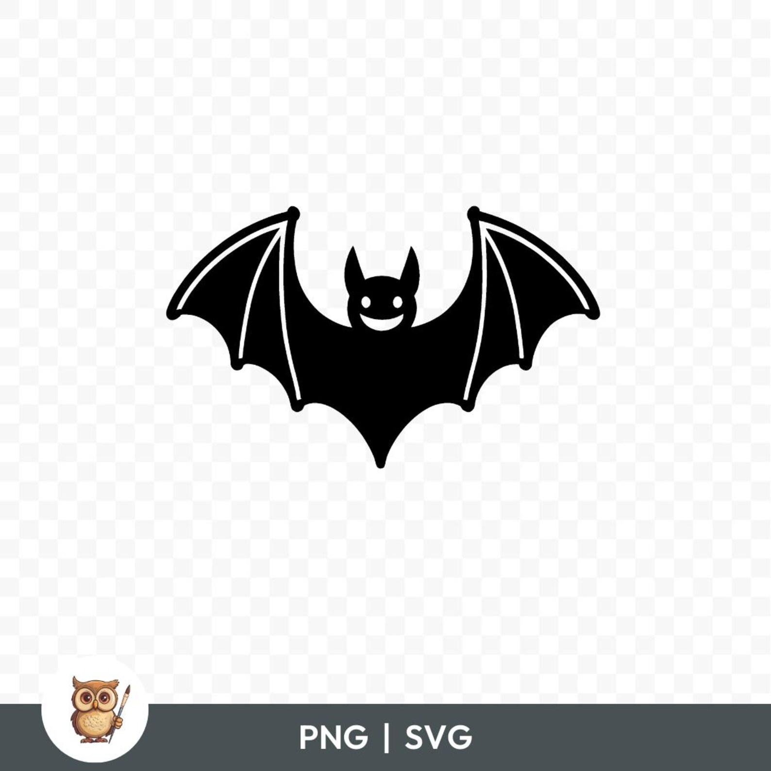 Bat SVG Bundle, Bats Clipart, 15 Bat Cut Files for Cricut, PNG and SVG ...