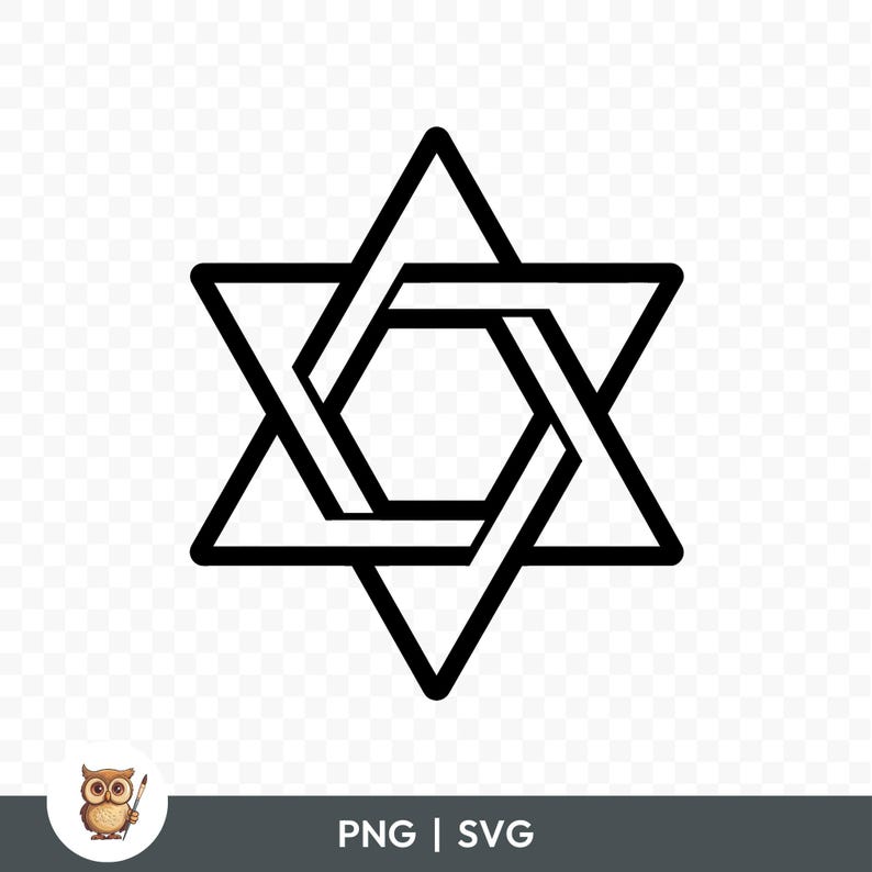 Star of David SVG Bundle, Star of David Clipart, 15 Star of David Cut ...