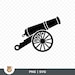 Cannon SVG Bundle, Cannon Clipart, 15 Cannon Cut Files for Cricut, PNG ...