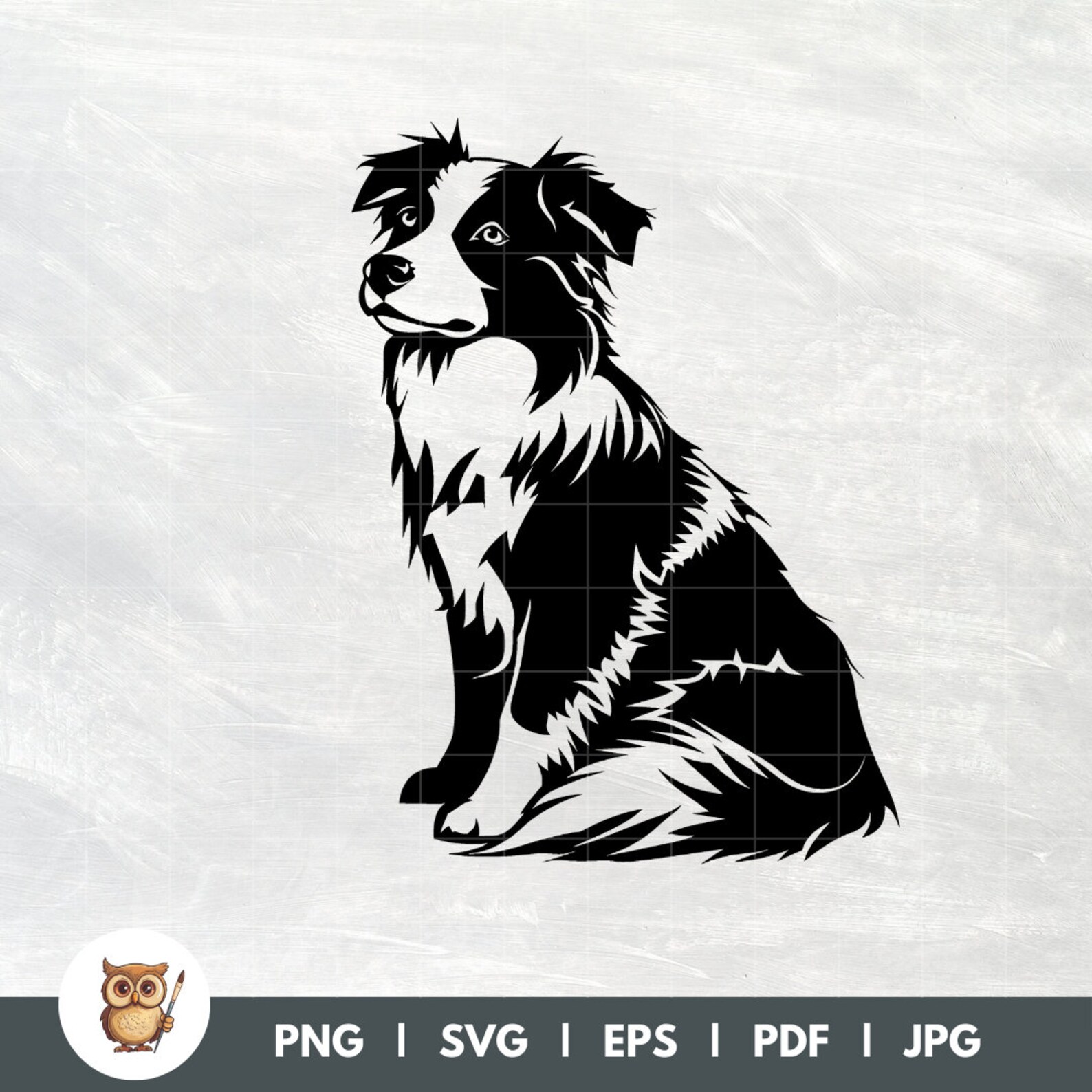 Cute Border Collie SVG Bundle, Vector, Pdf, Png, Jpg, SVG for Cricut - Etsy