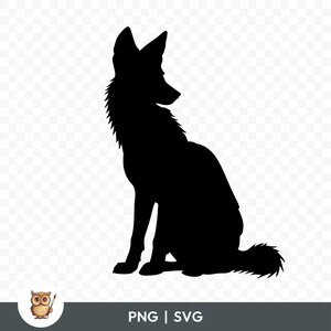 Coyote SVG Bundle, Coyote Silhouette Clipart, 15 Coyote Cut Files for ...