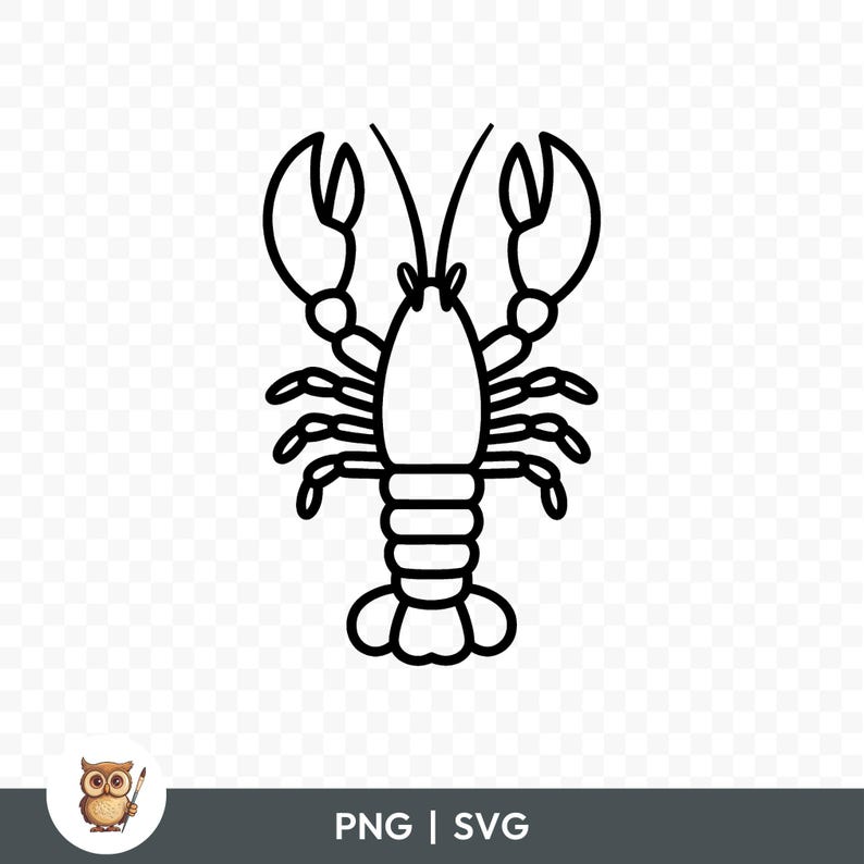 Lobster SVG Bundle, Lobster Outline Clipart, 15 Lobster Cut Files for ...