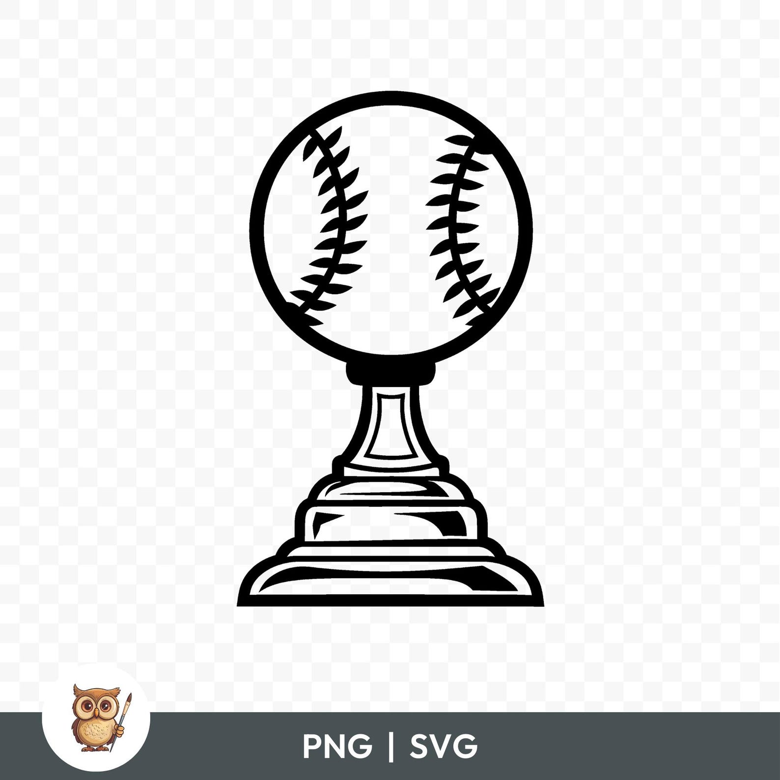 Baseball Trophy SVG Bundle, Baseball Trophy Clipart, 15 Baseball Trophy ...