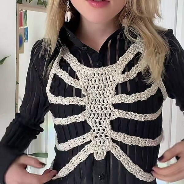 Crochet Rib Corset Pattern - Etsy