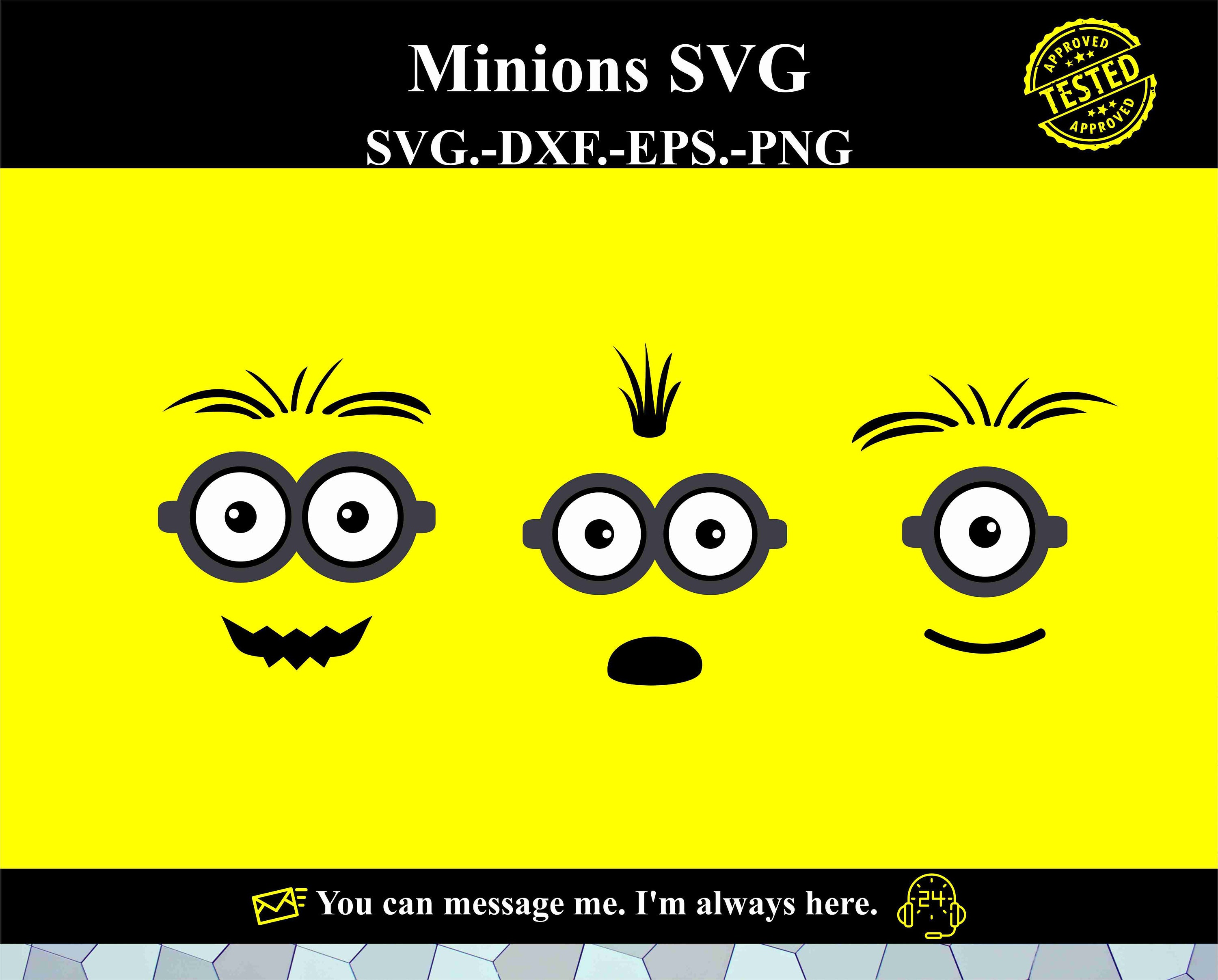 Minions SVG Vector - Etsy