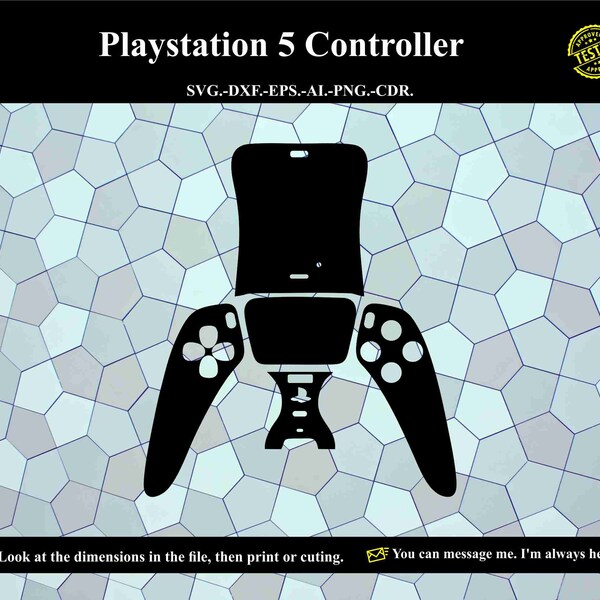 Ps5 Cut File - Etsy