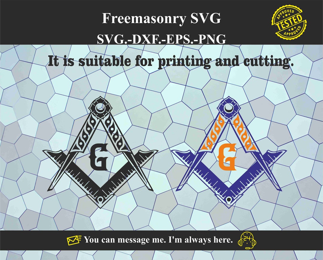 Freemasonry SVG Vector - Etsy