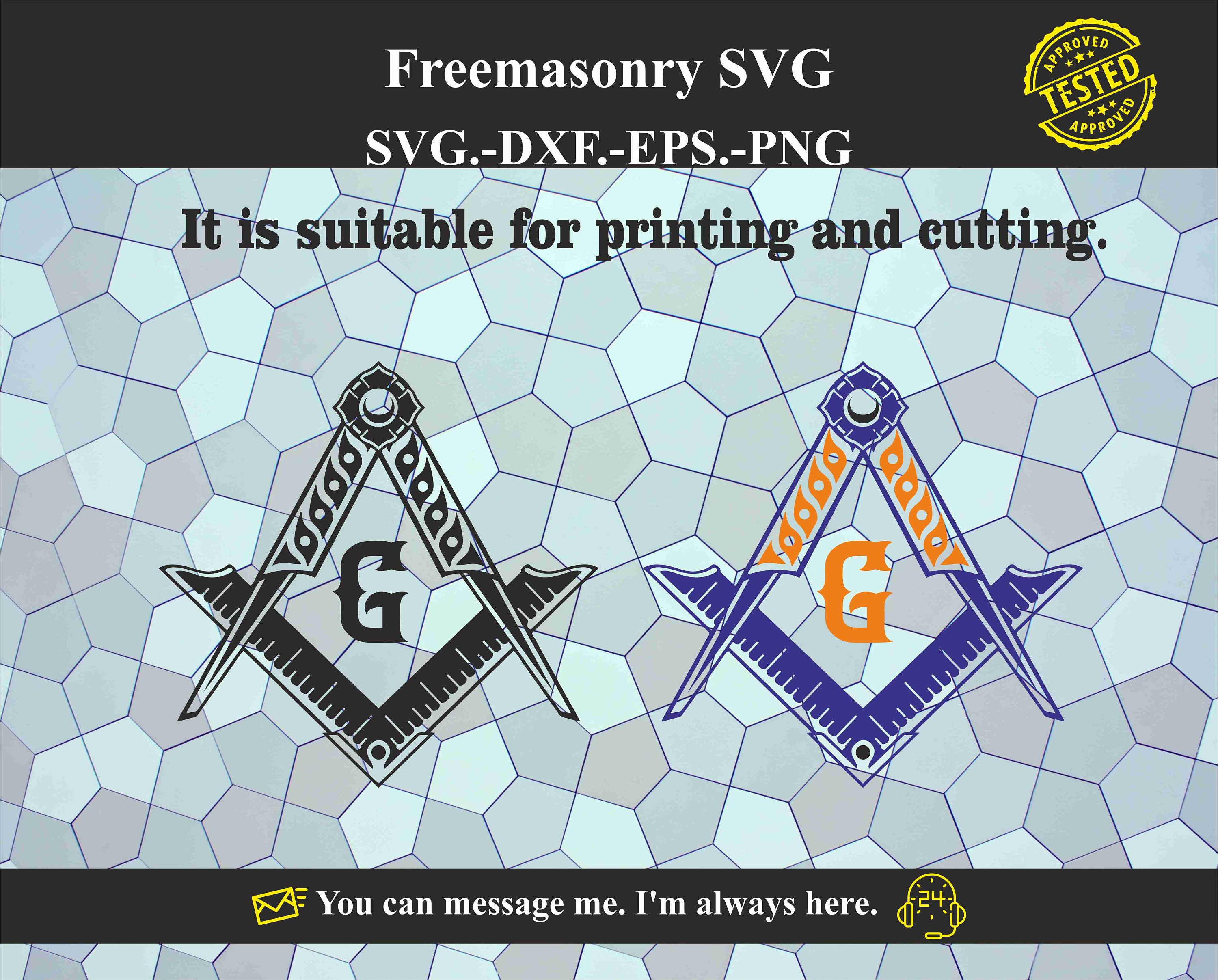 Freemasonry SVG Vector - Etsy