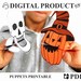 Foldable Cat Printable 3d Cat Printable - Etsy Canada