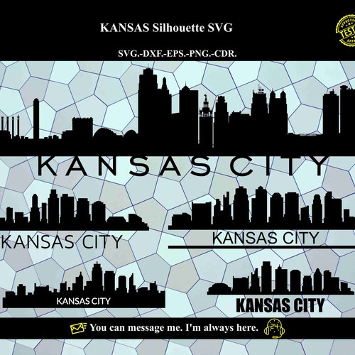 Vintage Retro Kansas City Design SVG PNG Kansas City - Etsy