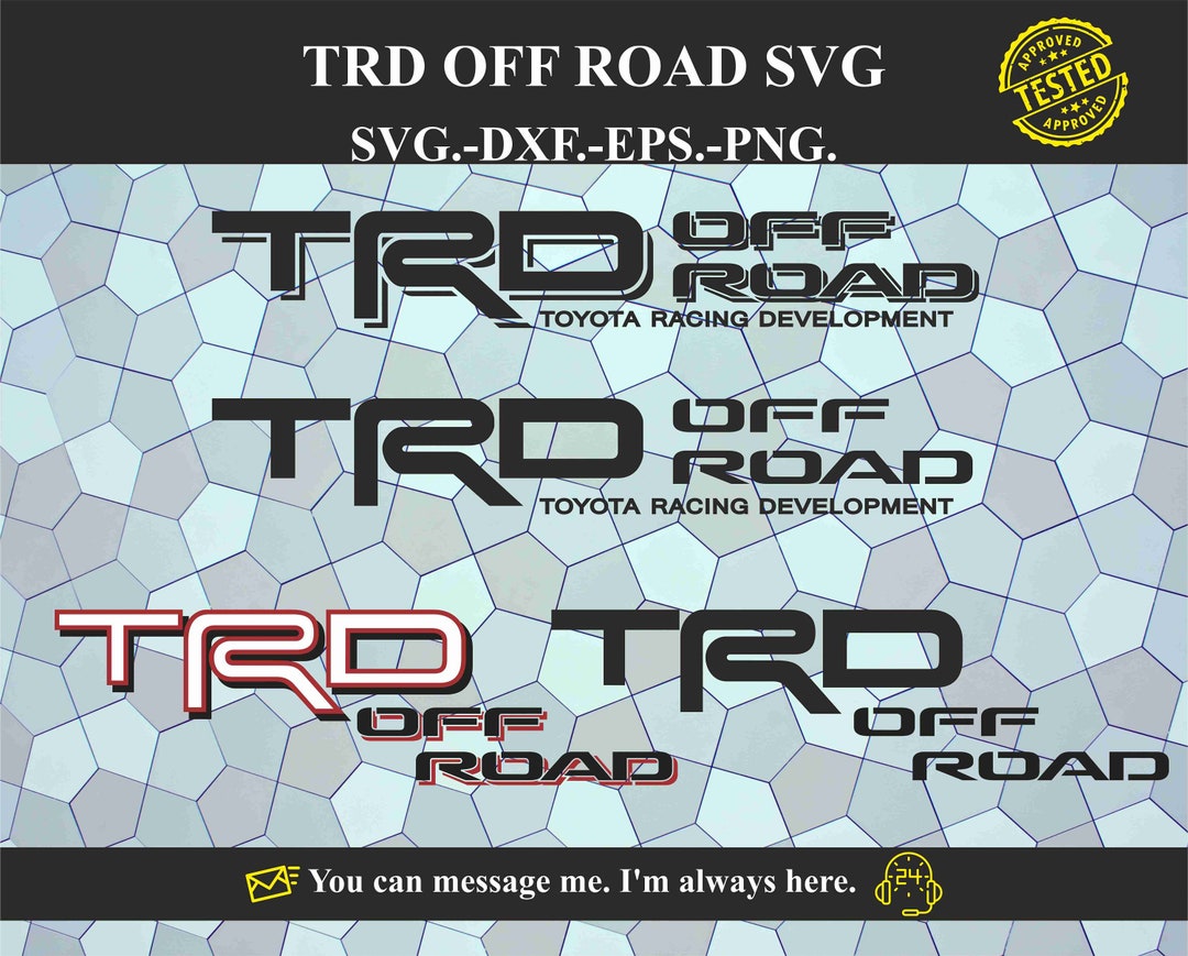 TRD OFF ROAD Svg Vector - Etsy