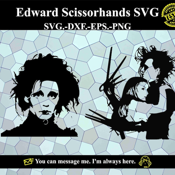Edward Scissorhands Svg - Etsy UK