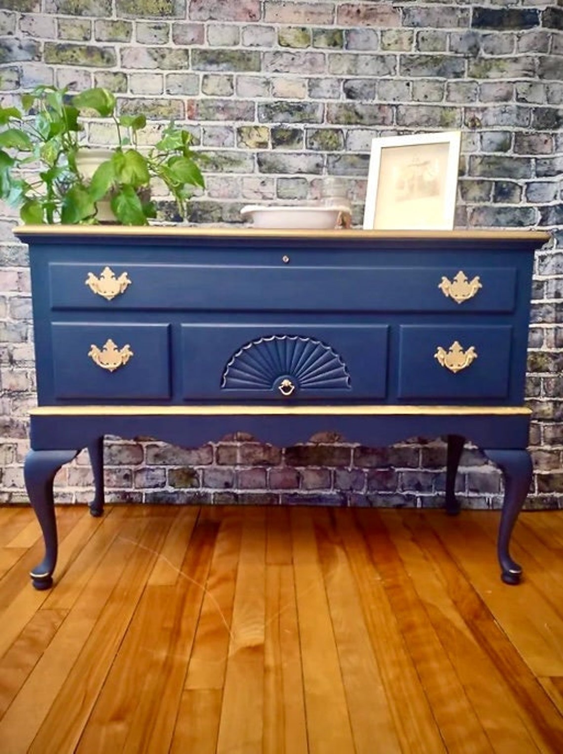 Vintage | ROOS Cedar Chest | Queen Anne Style | 1940s - Etsy