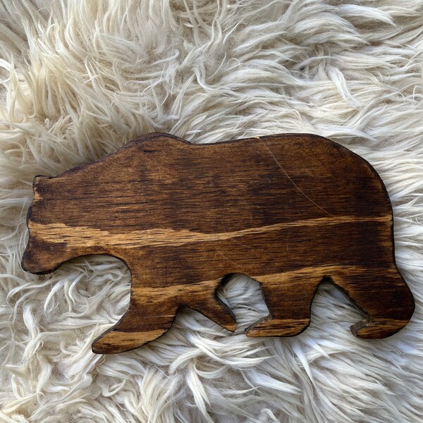Bear Cutout - Etsy