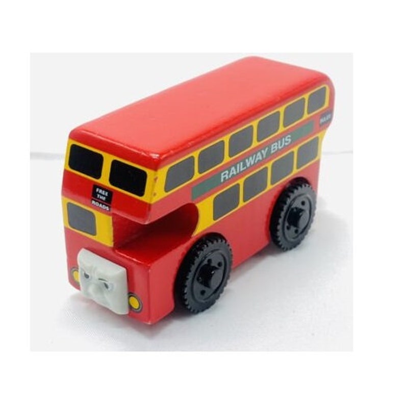 Bulgy Thomas the Tank Engine and Friends Wooden Toy Train Magnetic Brio ...