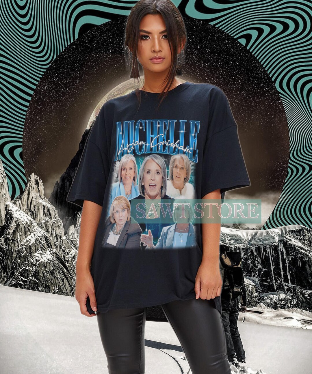MICHELLE LUJAN GRISHAM Vintage Tshirt, Michelle Lujan Grisham Shirt ...