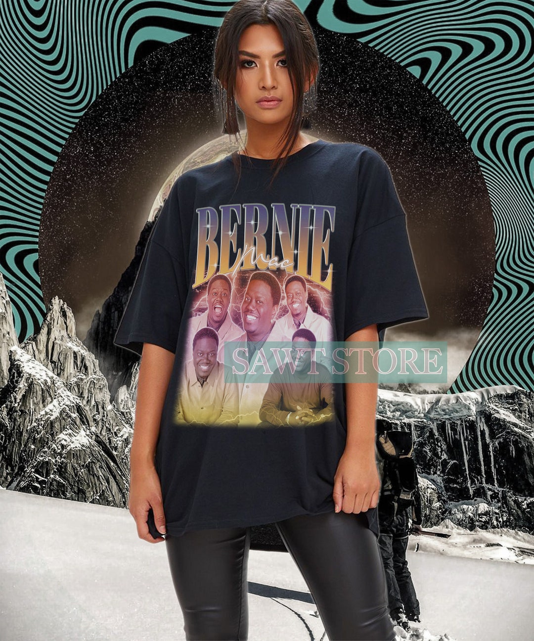 Limited BERNIE MAC Shirt, Bernie Mac Homage T-shirt, Bernard Jeffrey ...