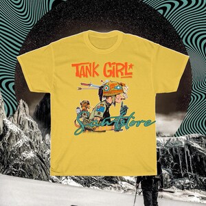 TANK GIRL Vintage Shirt, Tank Girl Homage Tshirt, Tank Girl Fan Tees ...