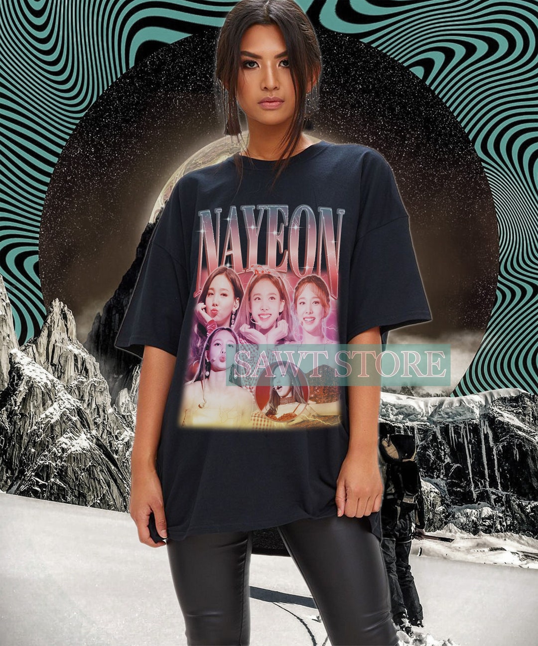NAYEON TWICE Vintage Shirt | Nayeon Twice Homage Tshirt | Nayeon Twice ...