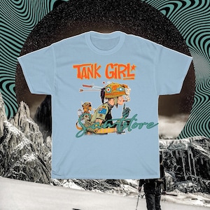TANK GIRL Vintage Shirt, Tank Girl Homage Tshirt, Tank Girl Fan Tees ...