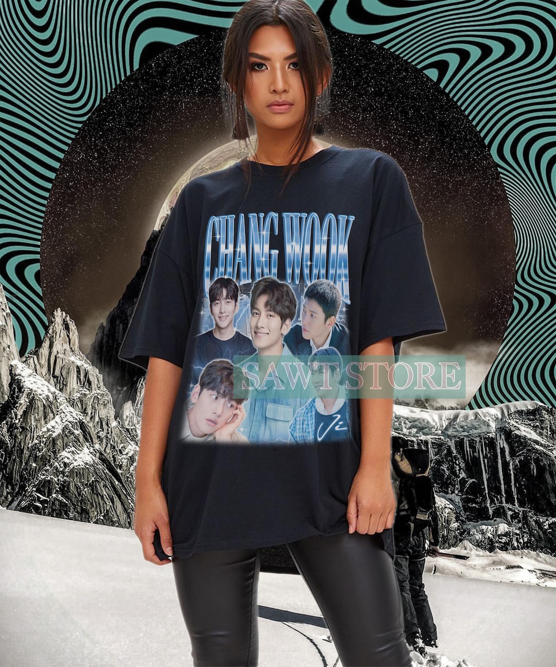 Limited JI CHANG WOOK Retro Shirt, Kdrama Korean Pop Tshirt Vintage ...