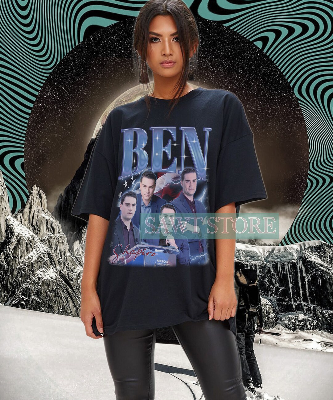 BEN SHAPIRO Vintage Shirt, Ben Shapiro Homage Tshirt, Ben Shapiro Fan ...