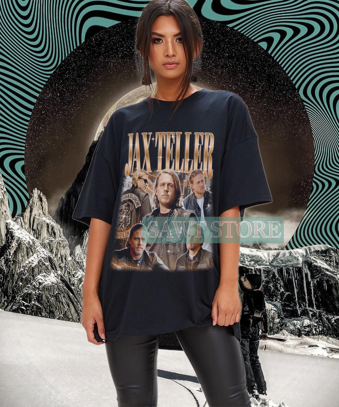 JAX TELLER Vintage Tshirt, Jax Teller Retro 90's Tees, Jax Teller ...