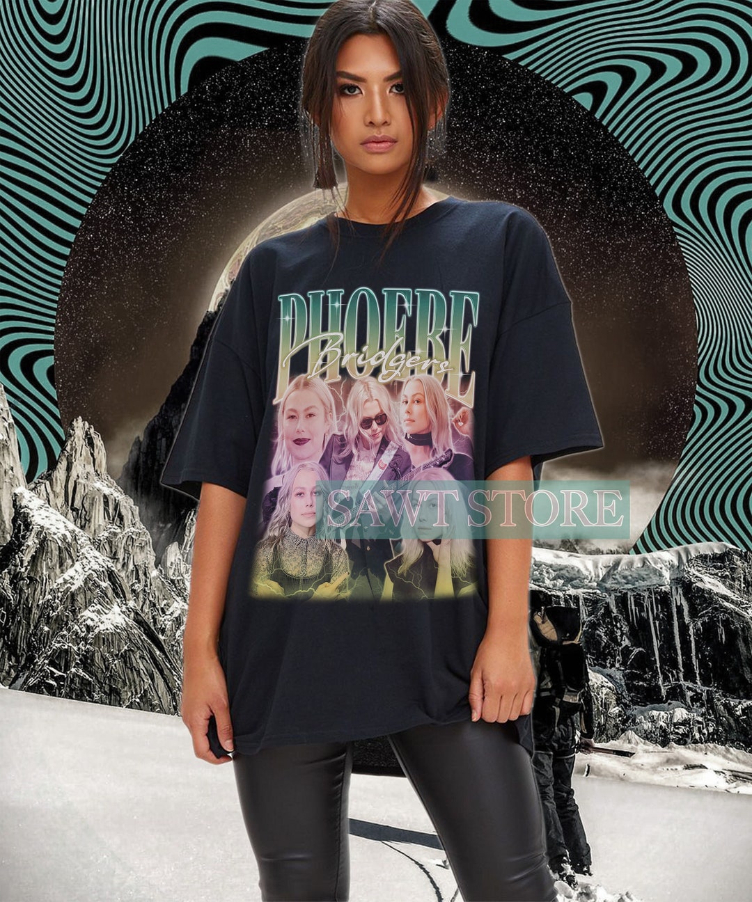 PHOEBE BRIDGERS T-shirt, Phoebe Bridgers Merch Tour, Phoebe Bridgers Print, Phoebe Bridgers Fan ...