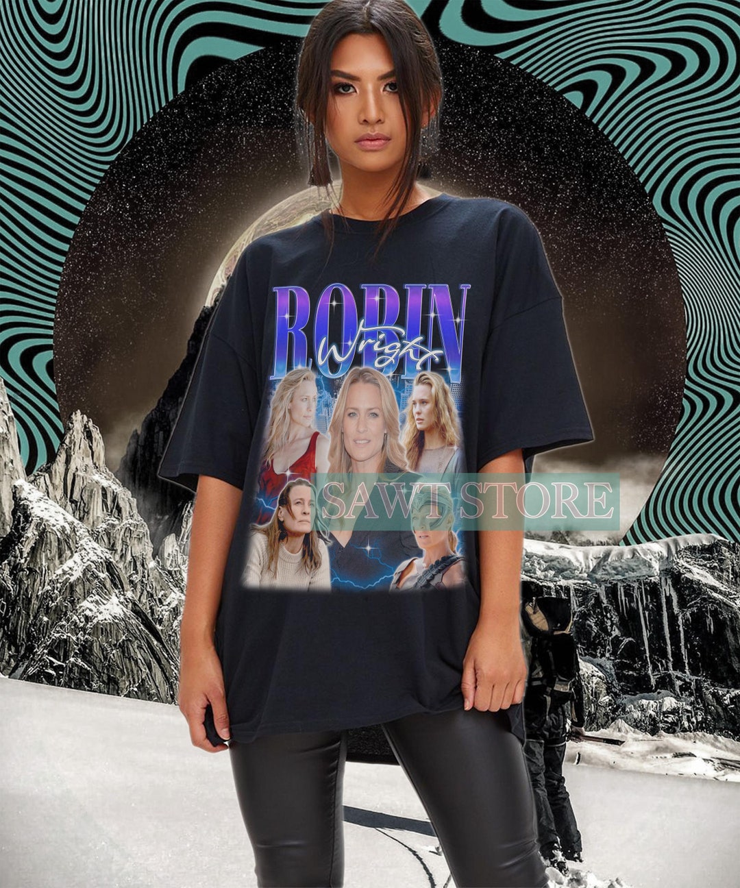 ROBIN WRIGHT Vintage Shirt, Robin Wright Homage Tshirt, Robin Wright ...