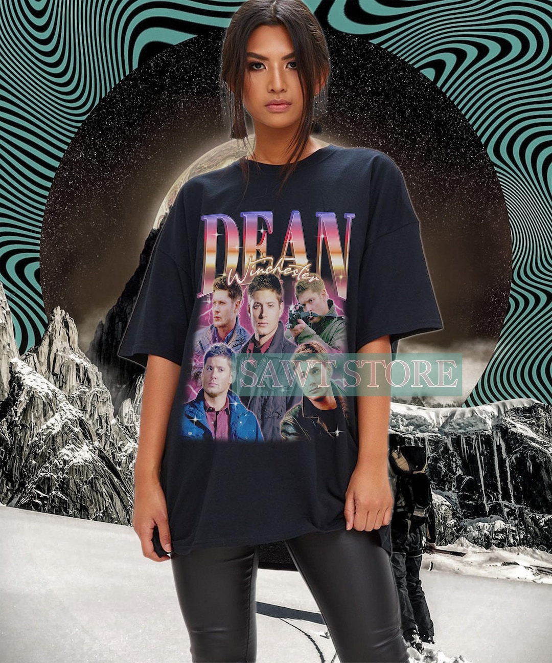 Felpa DEAN WINCHESTER, maglietta soprannaturale Dean Winchester ...