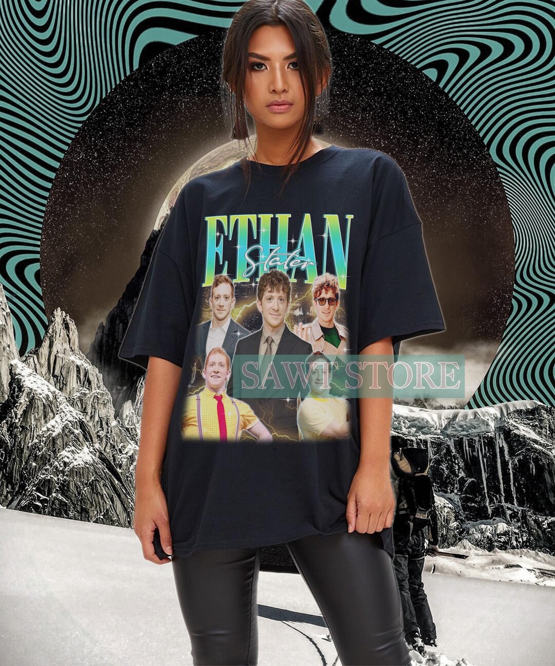 ETHAN SLATER Vintage Shirt, Ethan Slater Homage Tshirt, Ethan Slater ...