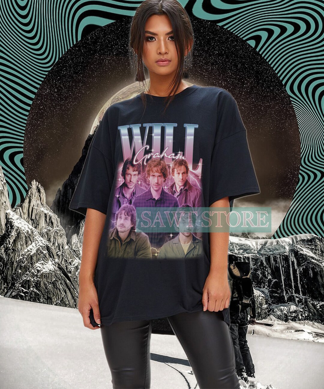 Will Graham Homage T-shirt, Fictional Character Fan Tee - Etsy