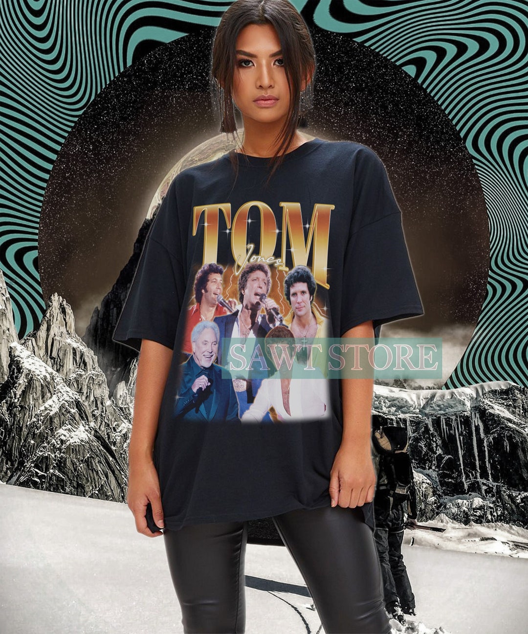 Tom Jones Shirt, Tom Jones 90's Shirt, Tom Jones Retro Vintage Shirt ...
