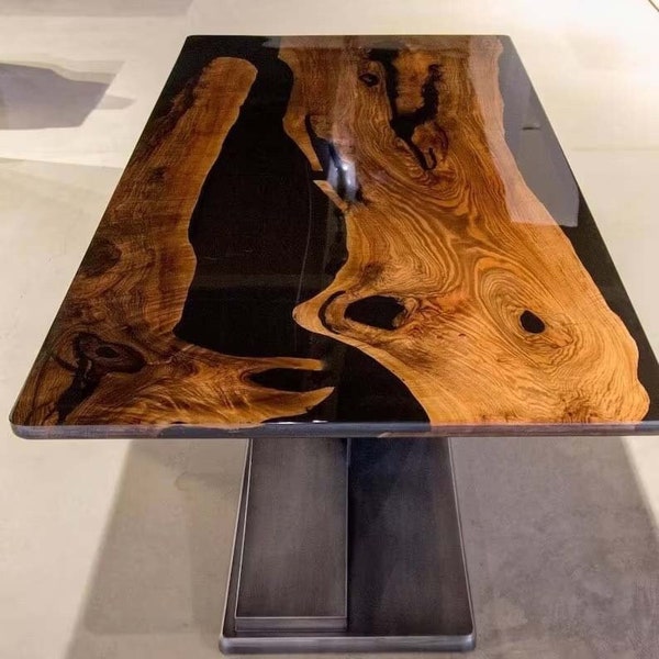 Live Edge Dining Table - Etsy