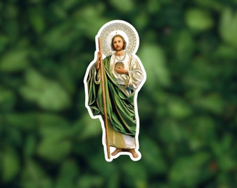 San Judas Tadeo Decal Sticker - Saint Judas Vinyl Decal Sticker ...