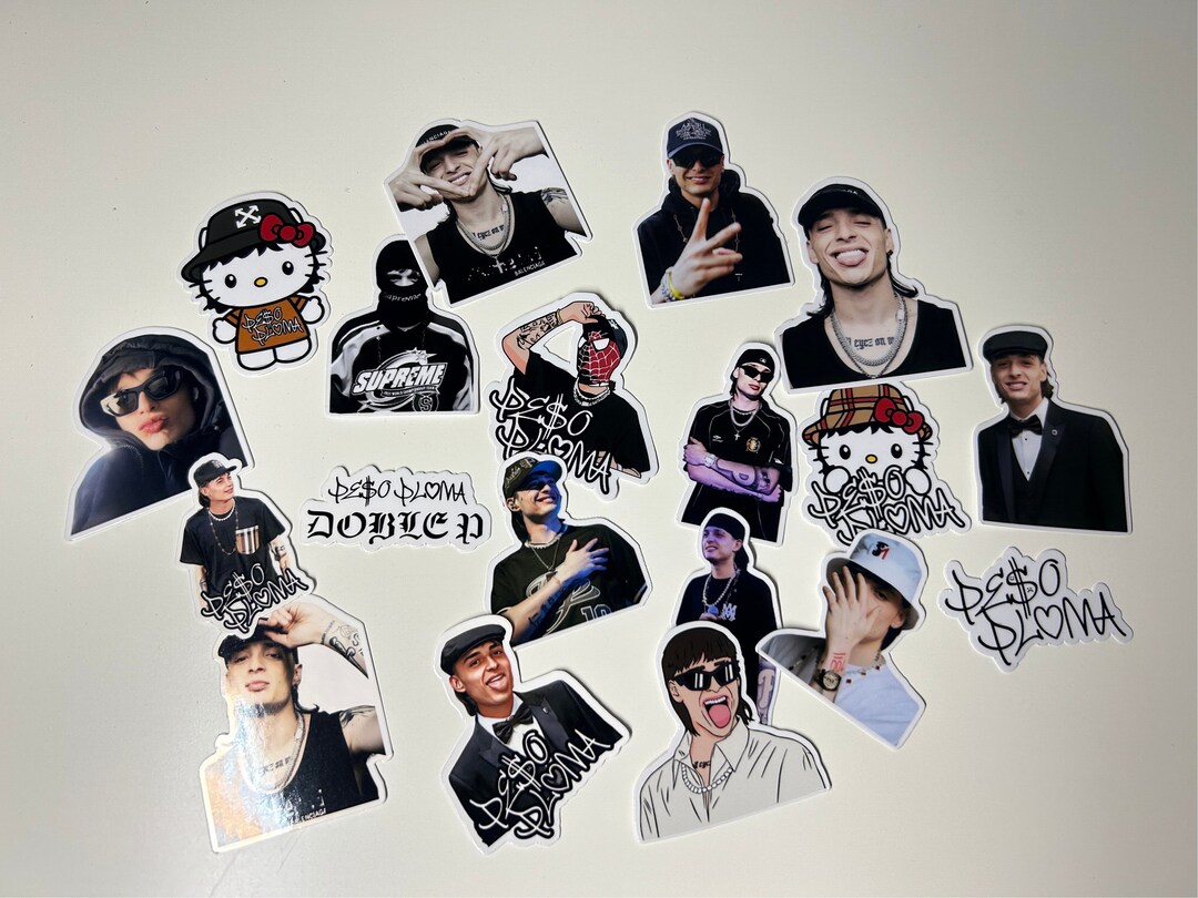 Peso Pluma Bundle Vinyl Sticker, Peso Pluma Sticker, Peso Pluma Heart ...