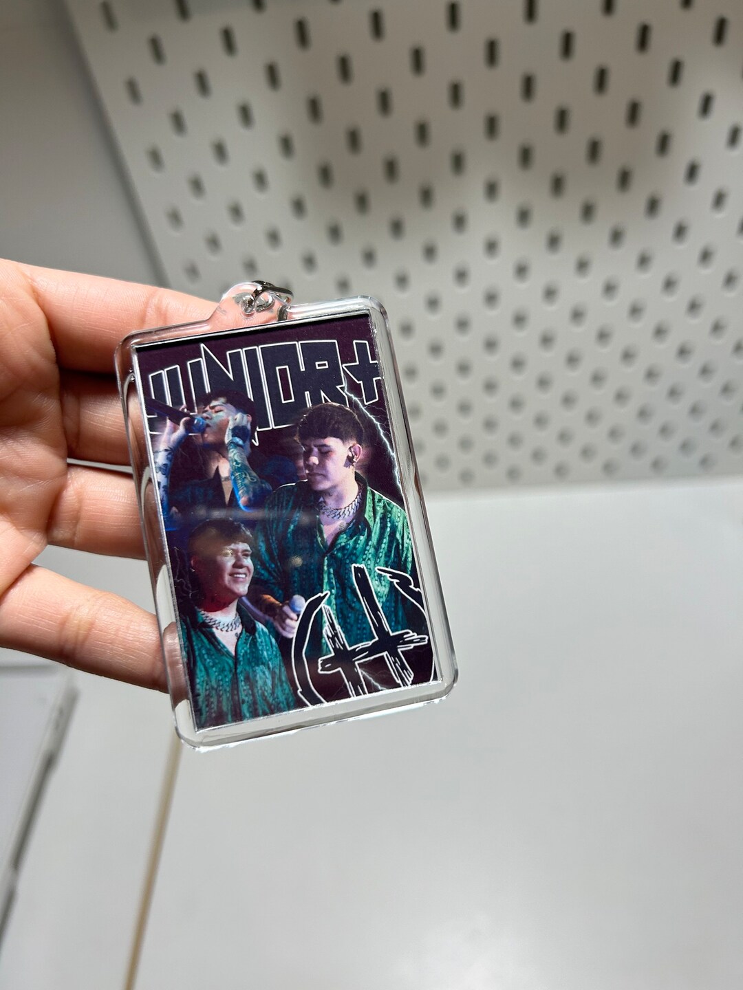 Junior H Keychain, Sad Boyz L Custom Doble P Stickers Mexican Keychain ...