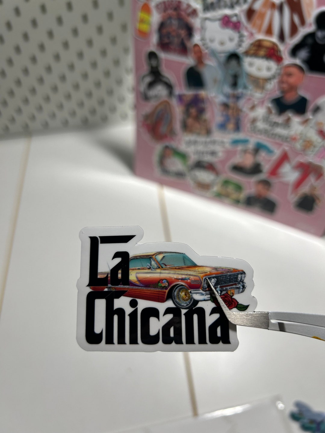 La Chicana Sticker , Chicano Sticker, Mexican Stickers - Etsy