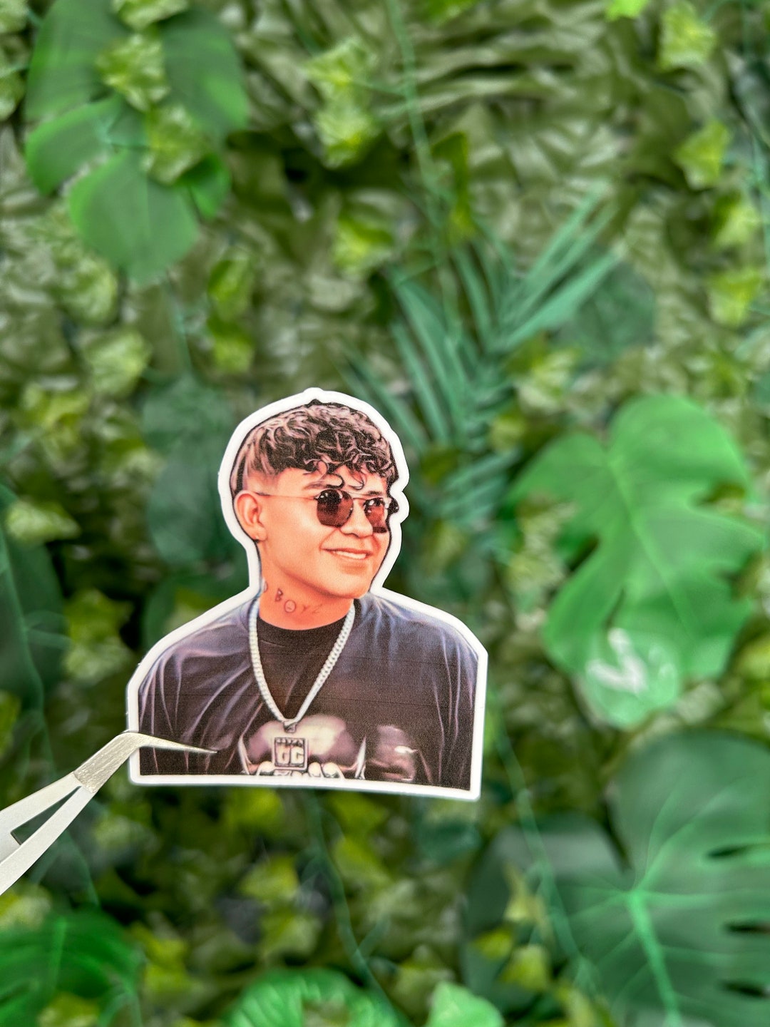 Junior H Sticker, Junior H, Sad Boyz L Custom Doble P Stickers Mexican ...