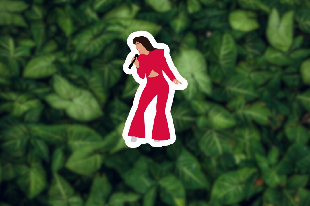 Selena Sticker Selena Quintanilla Como La Flor Stickers - Etsy