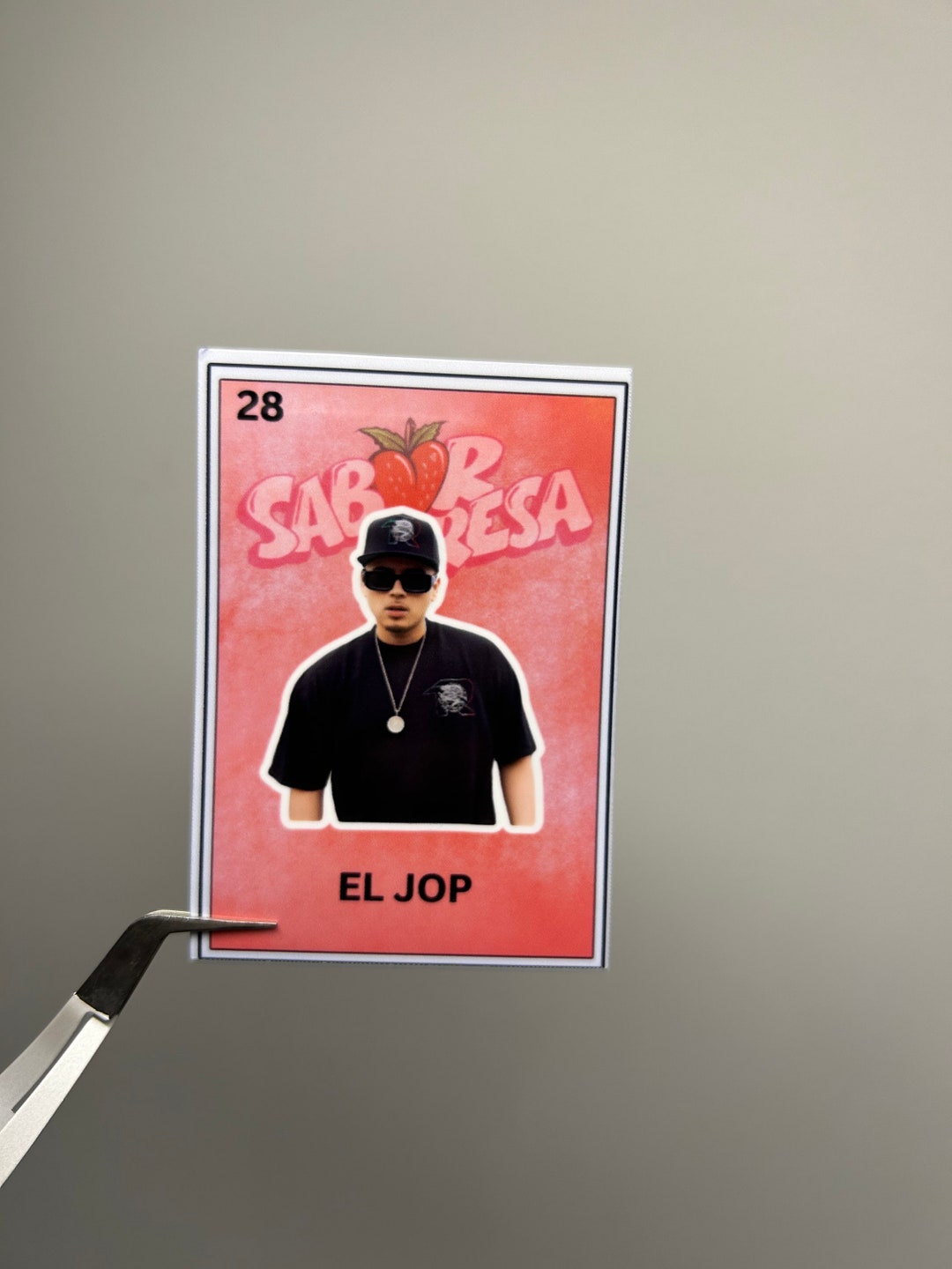 Jesus Ortiz Paz Loteria Sticker, Jop, Fuerza Regida, Mexican Stickerr ...