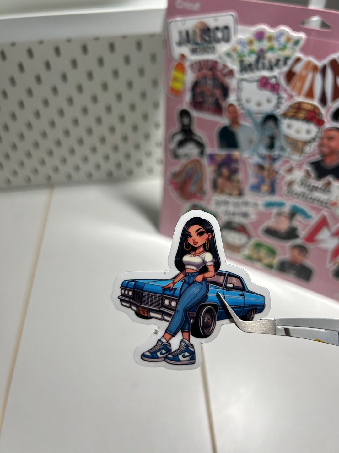 Chicana Girl Sticker , Chicano Sticker, Mexican Stickers - Etsy