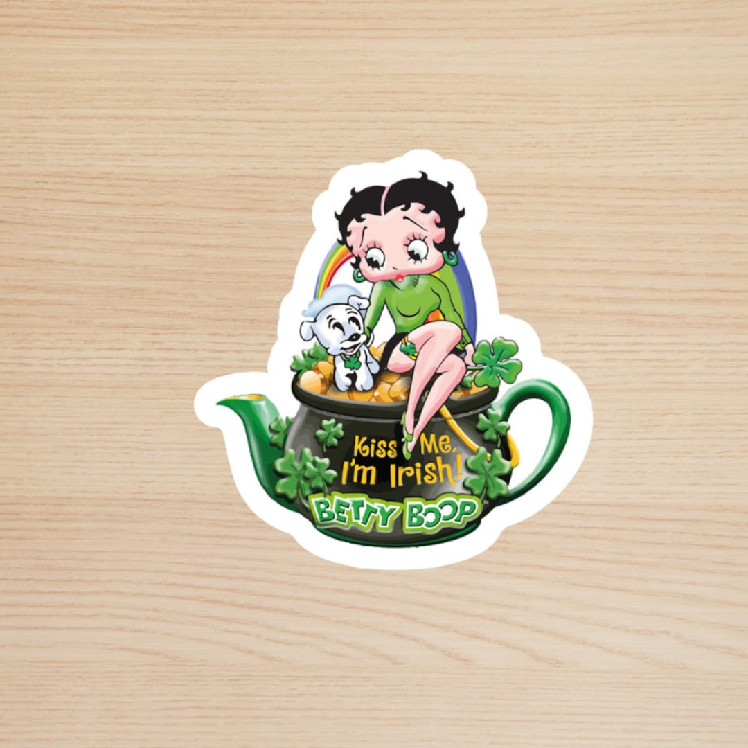 Betty Boop, Classic Betty Boop, Stickers, Cartoon Stickers, Laptop ...